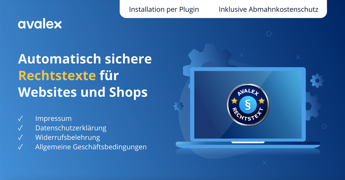 avalex - Seite 2 von 8 - Automatisch sichere Rechtstexte